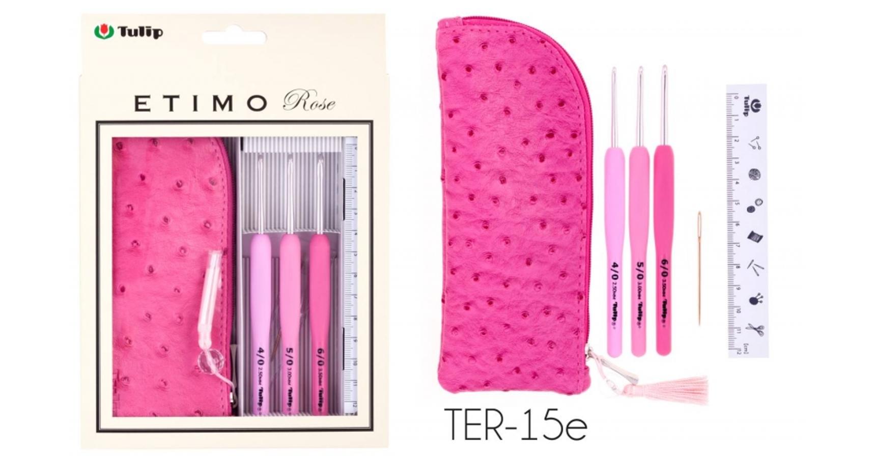 Tulip Etimo Rose 3 tűs horgolótű készlet